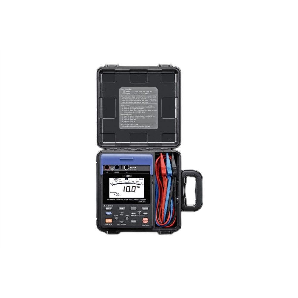 Hioki IR3455 250-5000V 10 TOHM Dijital İzolasyon Test Cihazı ...
