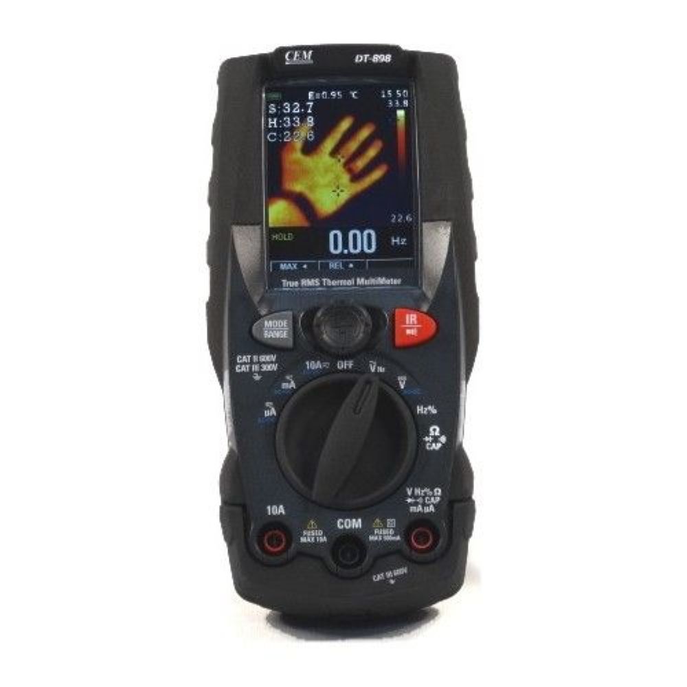 CEM DT-898 Termal Kameralı TRMS Multimetre - sanayipazari.com