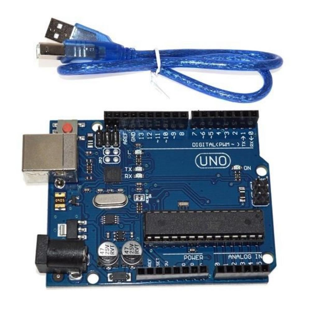Arduino UNO R3 Bord (ATMEGA328P) USB Kablo İle - sanayipazari.com