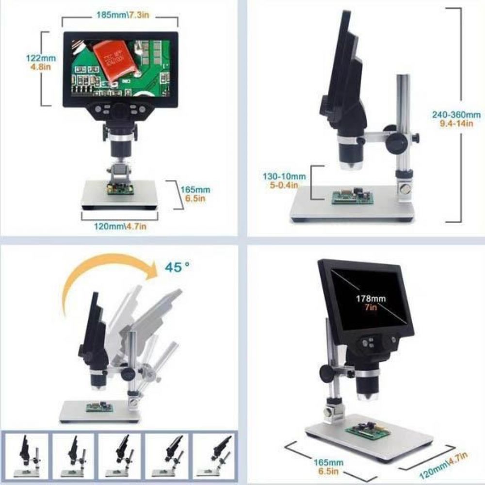 Class CMS011 LCD Ekranlı Mikroskop - sanayipazari.com