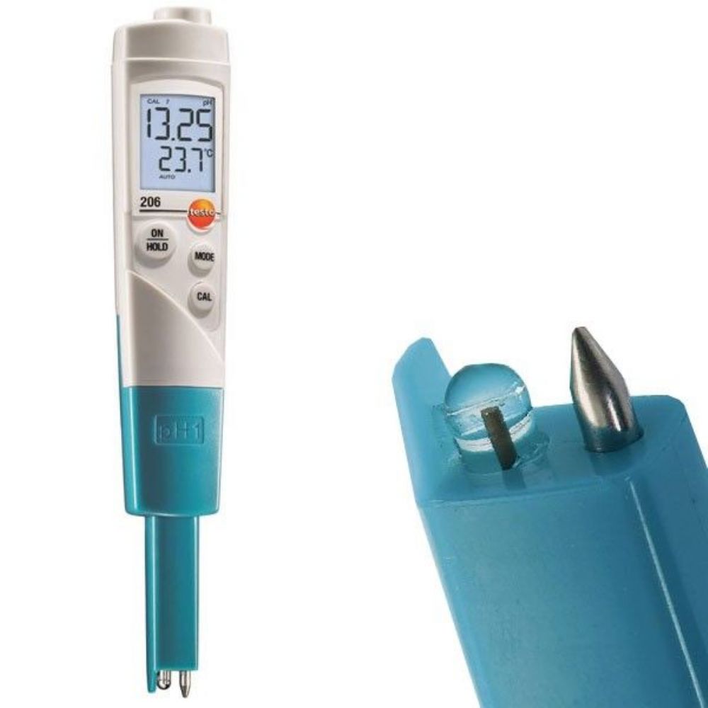 Testo 206 pH1 PH ve Sıcaklık Ölçüm Cihazı - sanayipazari.com