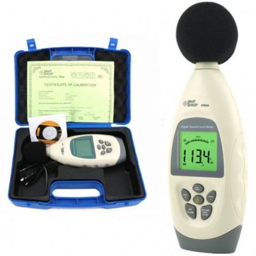 Smart Sensor AR 844 Gürültü Ölçer ve Desibel Kayıt Datalogger Cihazı ...