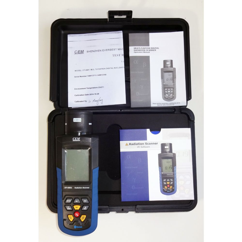 CEM DT-9501 Radyasyon Ölçüm Cihazı - sanayipazari.com