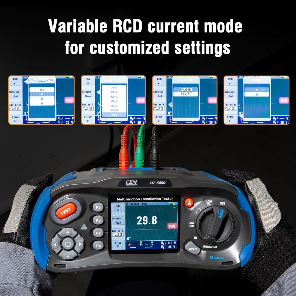 DT-6650 Elektrikli Araç Şarj İstasyonu Test Cihazı - sanayipazari.com