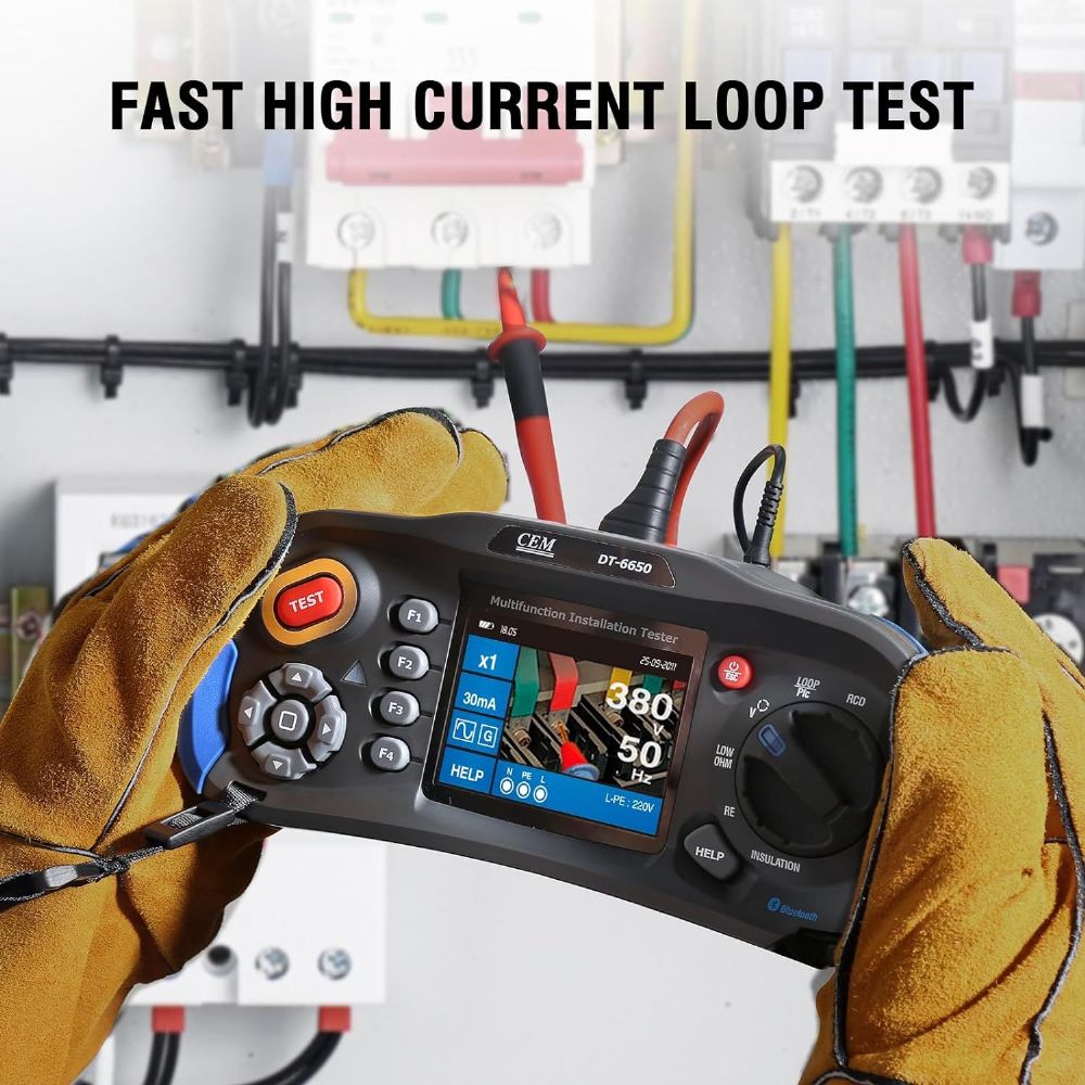 DT-6650 Elektrikli Araç Şarj İstasyonu Test Cihazı - sanayipazari.com