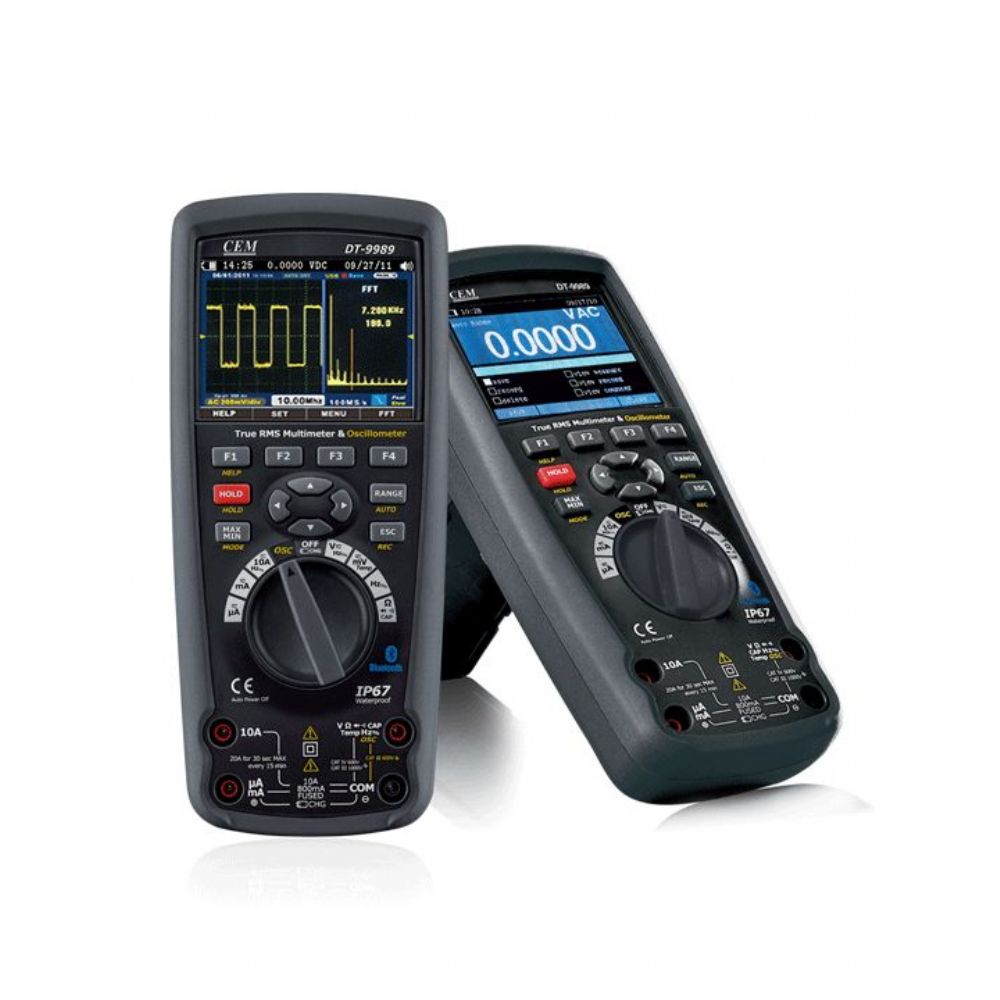 CEM DT-9989 Profesyonel Osiloskoplu TRMS Multimetre - sanayipazari.com