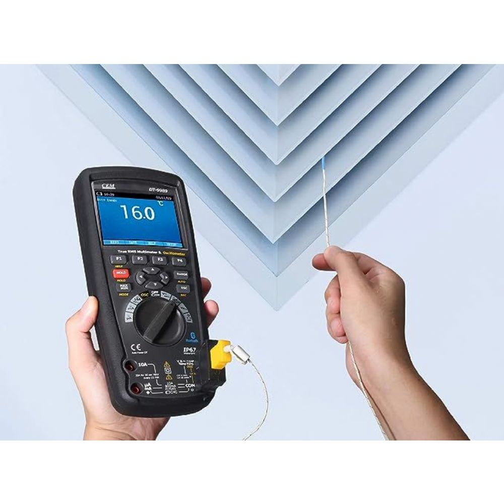 CEM DT-9989 Profesyonel Osiloskoplu TRMS Multimetre - sanayipazari.com