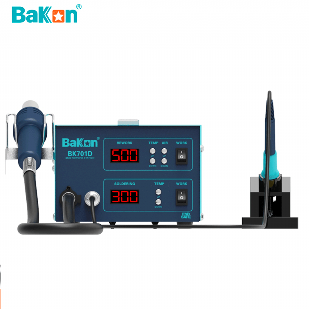 Bakon BK701D Intelligent 2 in 1 Havya İstasyonu - sanayipazari.com