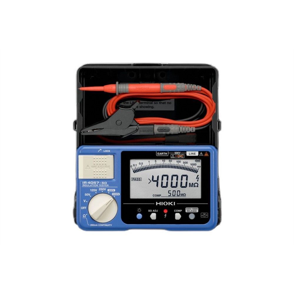 Hioki IR4057-50 50-1000V 4 GOHM Dijital İzolasyon Test Cihazı ...