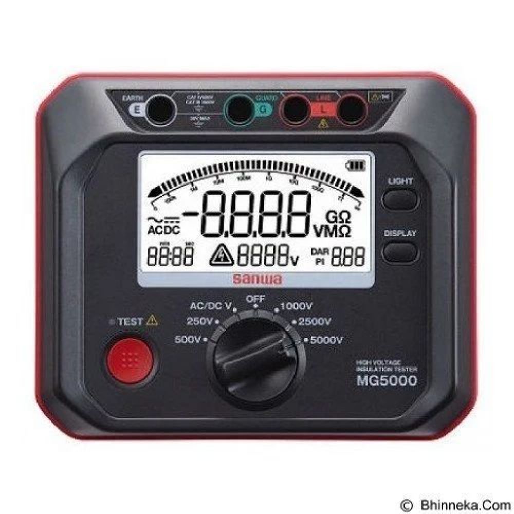 SANWA MG5000 5000 VOLT İZOLASYON MEGERİ ORJİNAL JAPON MARKASI ...